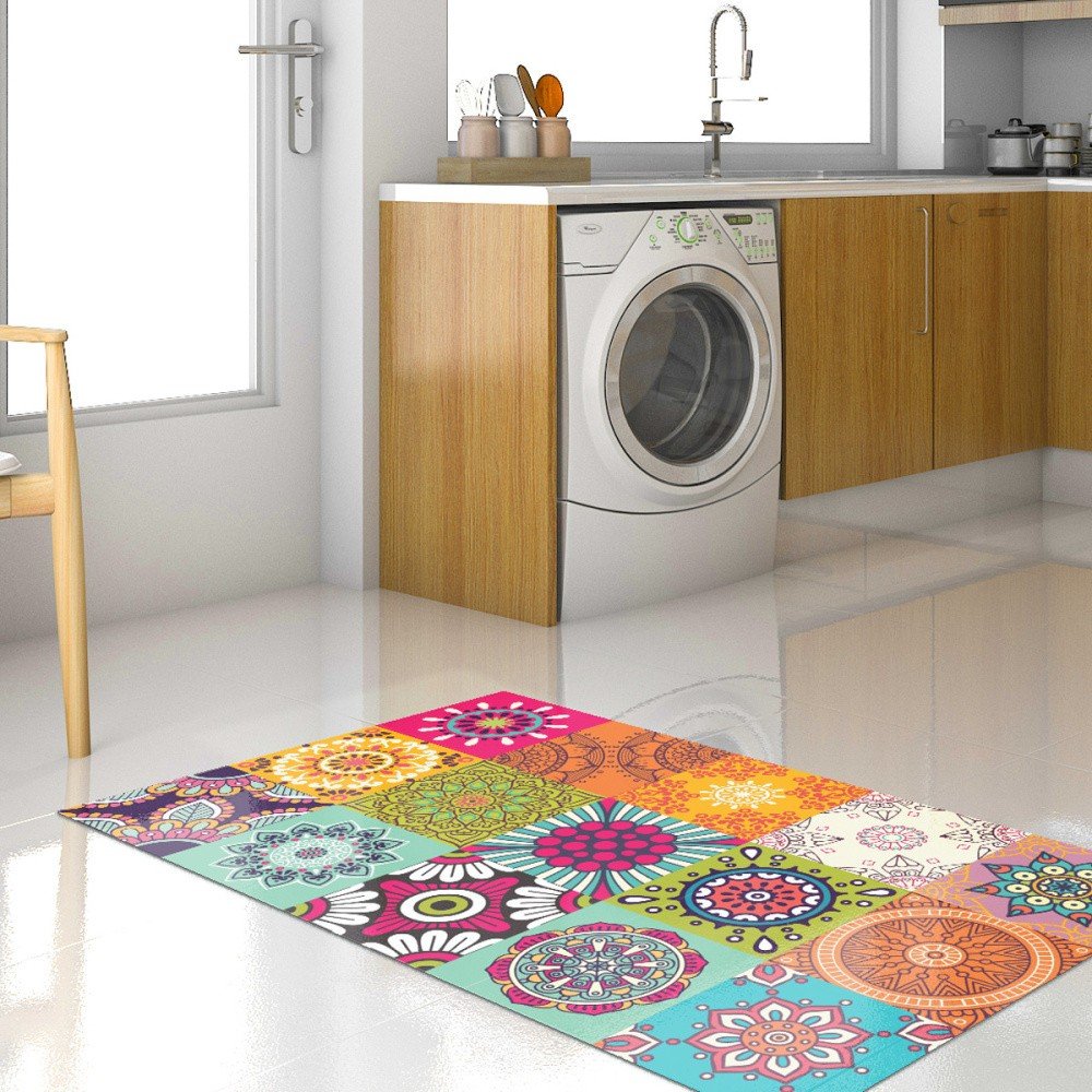 Covor din vinilin Ambiance Azteka, 60 x 100 cm | Bonami